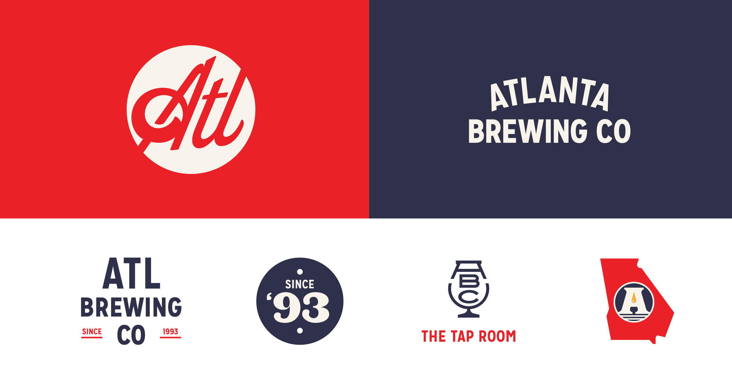 Rebranding Red Brick Brewing to Atlanta Brewing - CODO Design