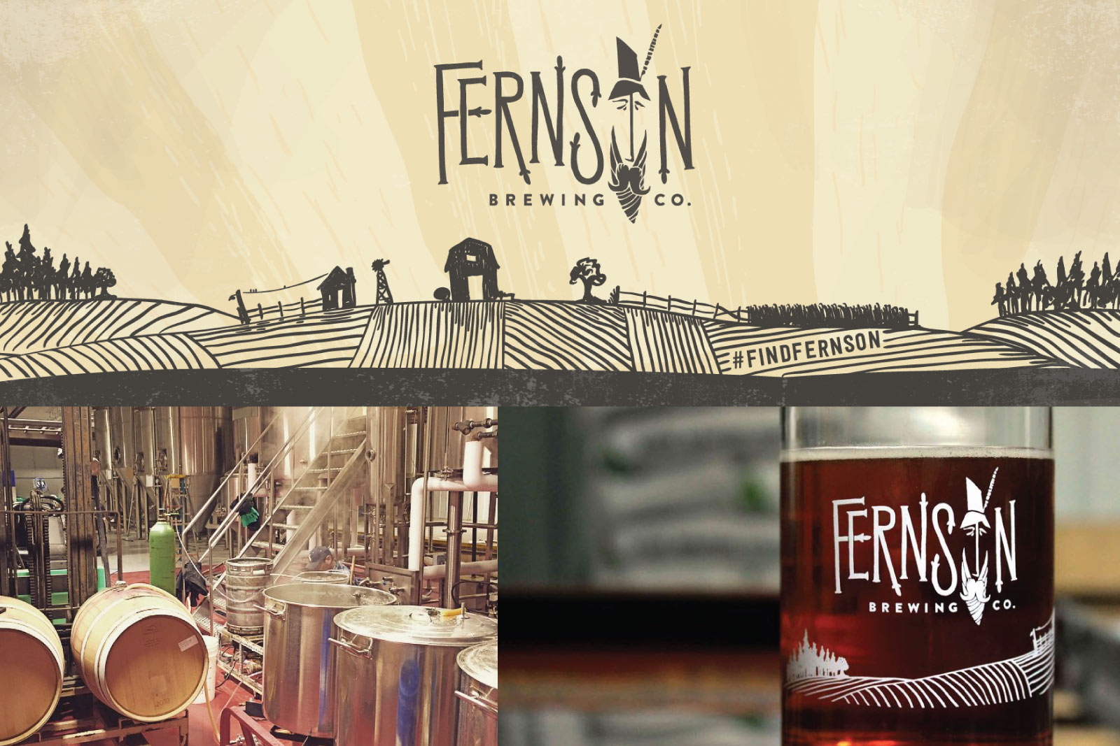 Beer & Loathing - Branding Fernson Brewing - CODO Design