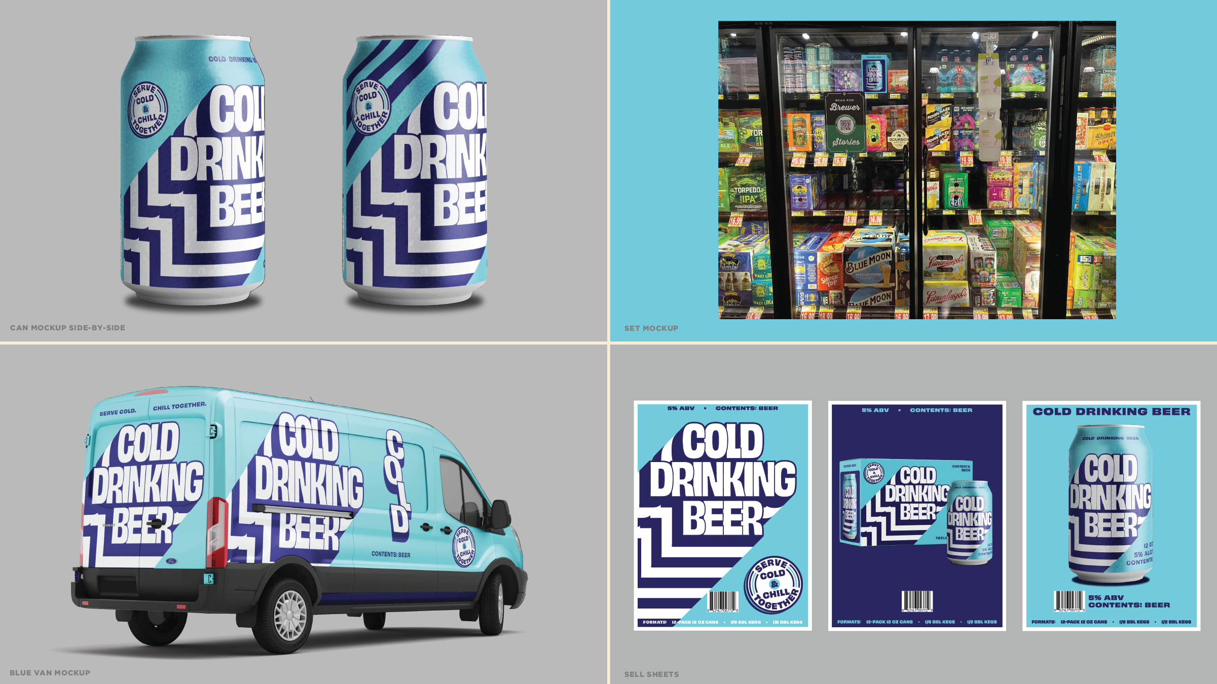 Building the Cold Drinking Beer Brand - CODO Design